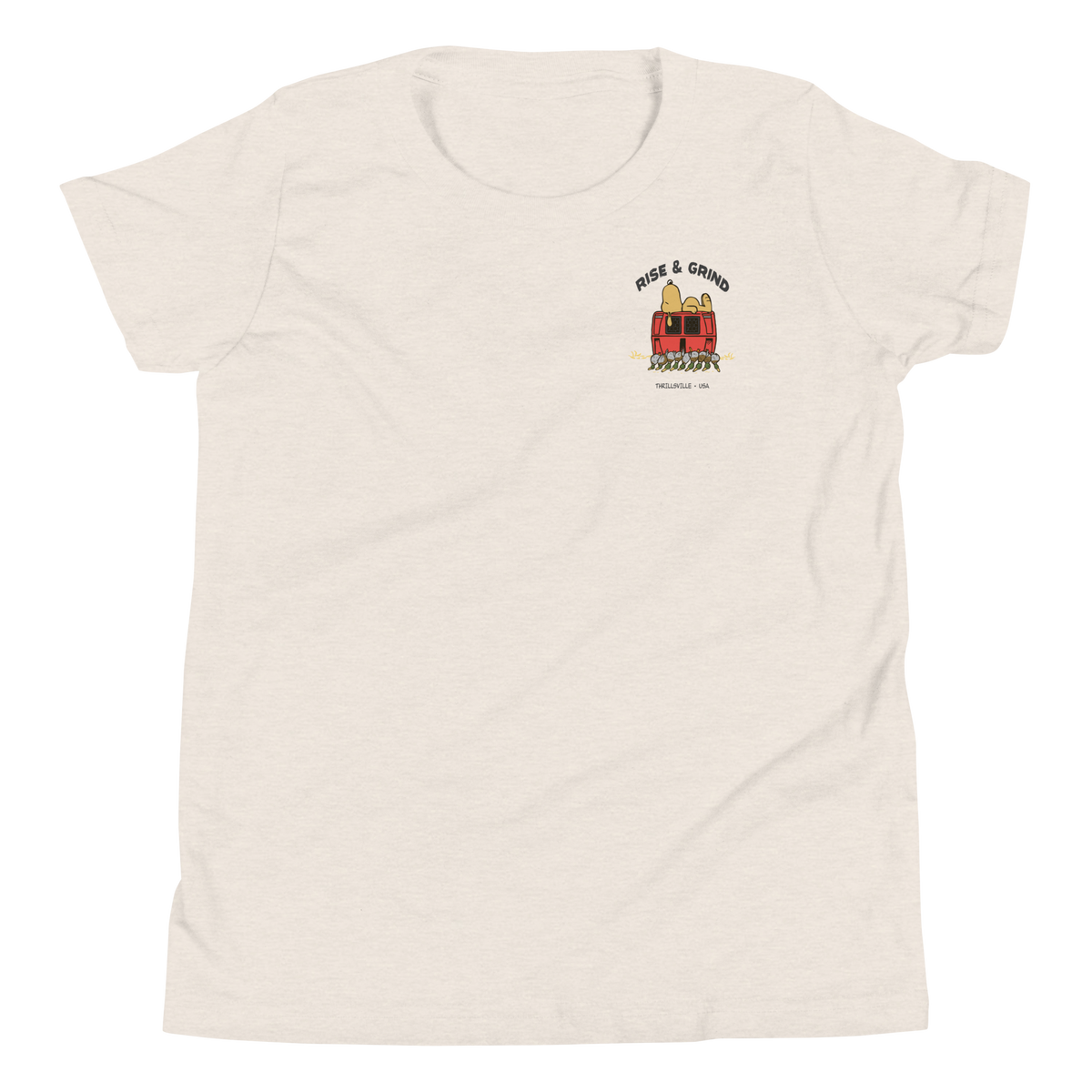 Youth Rise & Grind (Yellow Dog) Kid’s T-Shirt – Tyler Spitzmiller