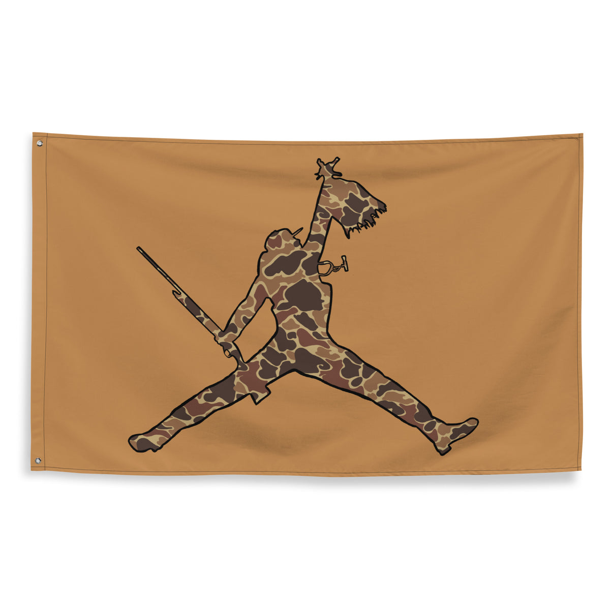 Camo Duck Man Flag – Tyler Spitzmiller