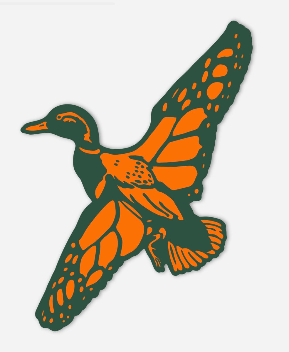 Multiple Sclerosis Butterwing Duck Sticker – Tyler Spitzmiller